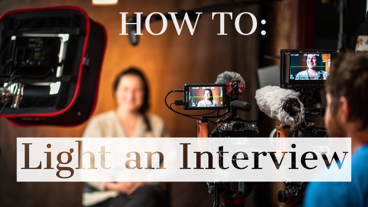 Commercial Video | How to Light an Interview on Location - YouTube