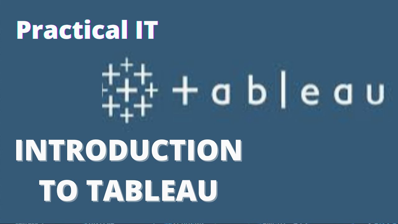 Tableau - Introduction to Tableau | Tableau Introduction - YouTube