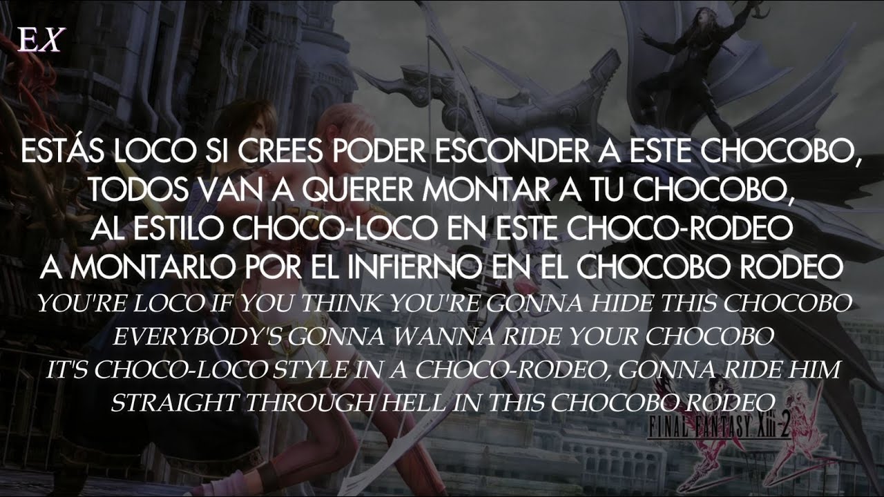 Shootie HG - Crazy Chocobo (Español + Inglés) || Final Fantasy XIII-2 ...