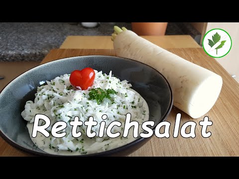 Einfachen Rettichsalat selber machen