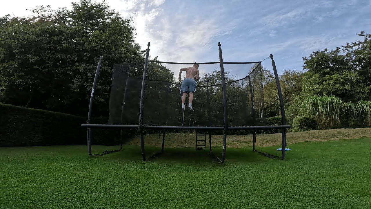 360 Vert x Double Backflip - Trampoline - YouTube