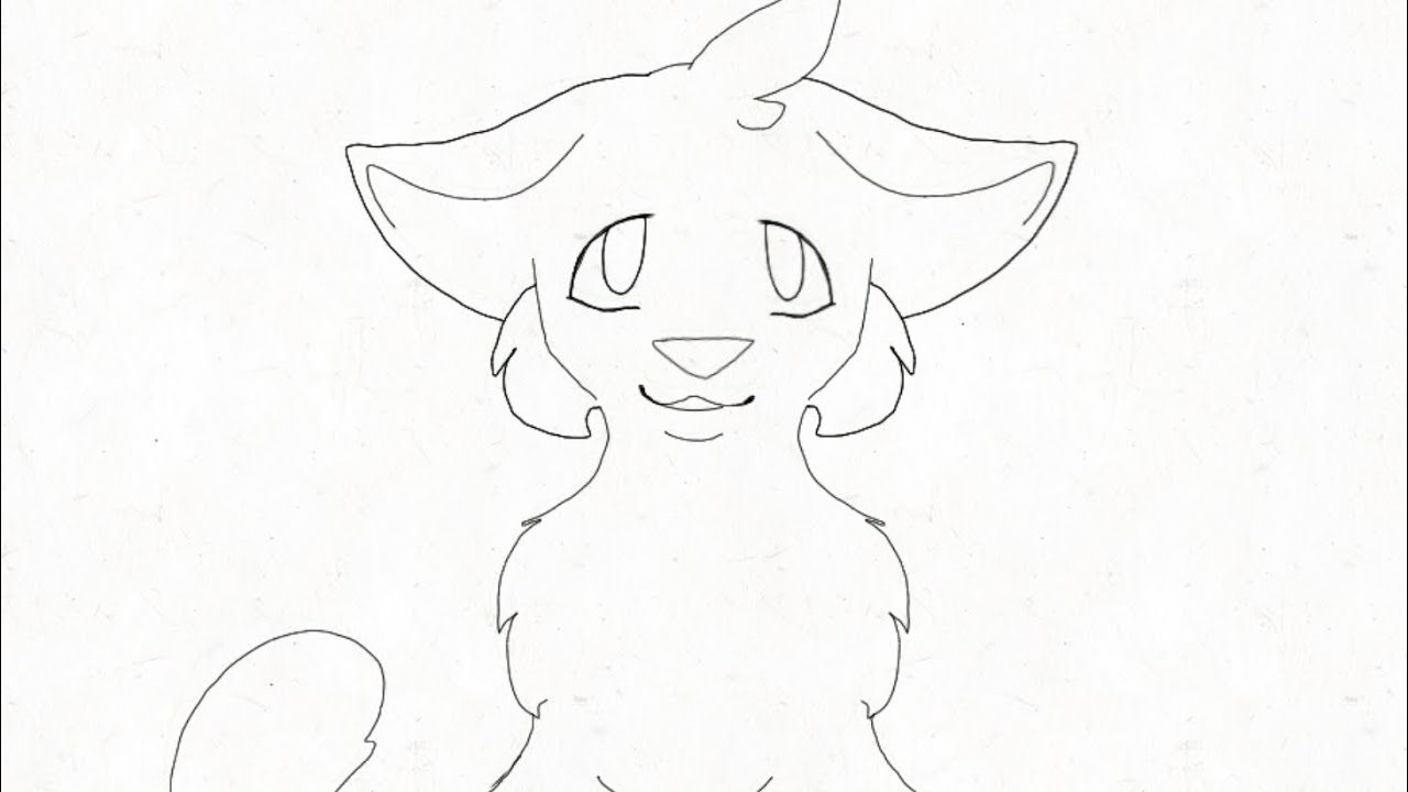 I ️ you | FlipaClip animation | cat lip sync - YouTube