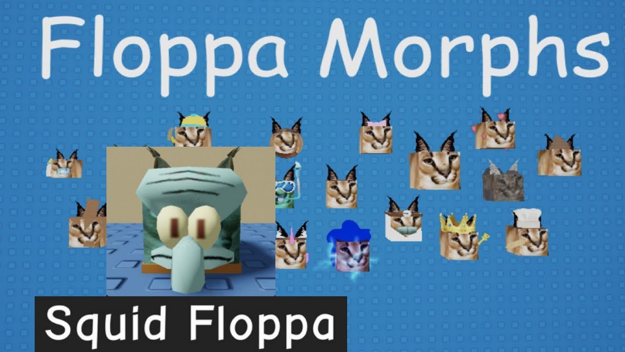 Squid Floppa Find the Floppa Roblox - YouTube