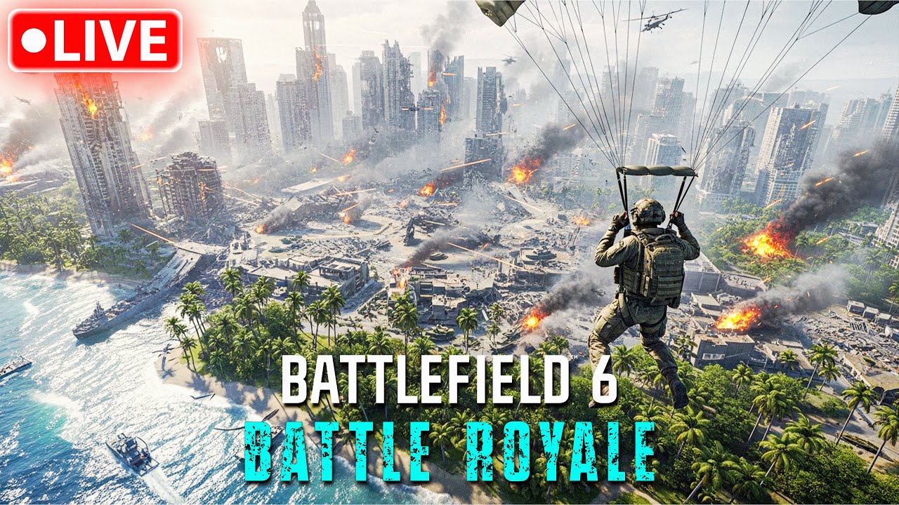 Battlefield 6 REDSEC Battle Royale Live Gameplay | BF6 | @CoreFragz ...
