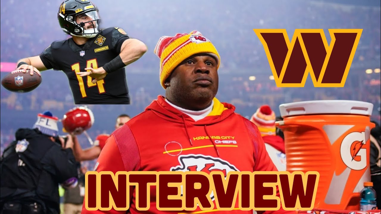 The Commanders Requested to Interview Eric Bieniemy for Vacant OC Job + Sam Howell in good hands ...
