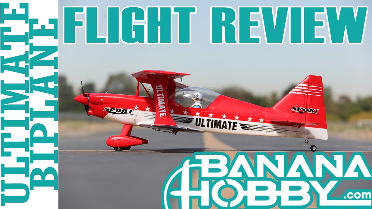 Ultimate Biplane Freewing | Flight Review | Aerobatic 3D - YouTube
