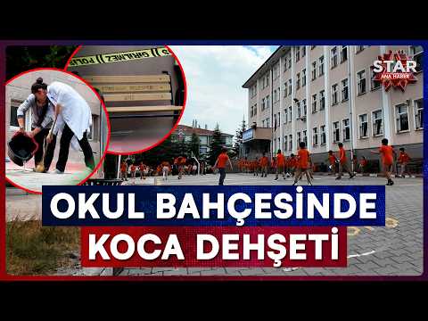 Kızını Okuldan Almaya Gitmişti, Vicdansız Eşinin Bıçaklı Saldırısına Uğradı! | Star Ana Haber