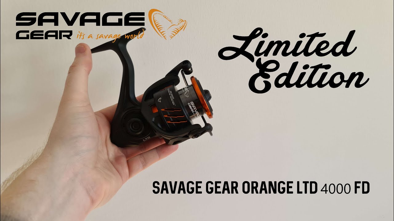 Unboxing - Savage Gear Orange LTD 4000 FD [4K] - YouTube