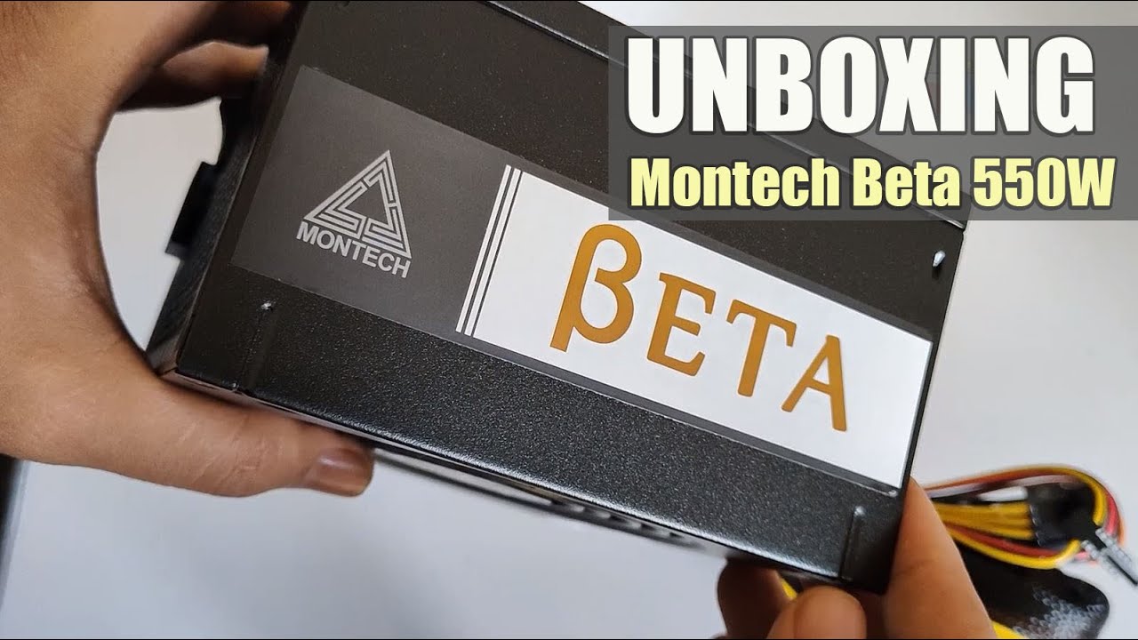 Montech Beta 550W | Cheap PSU for Gaming - YouTube