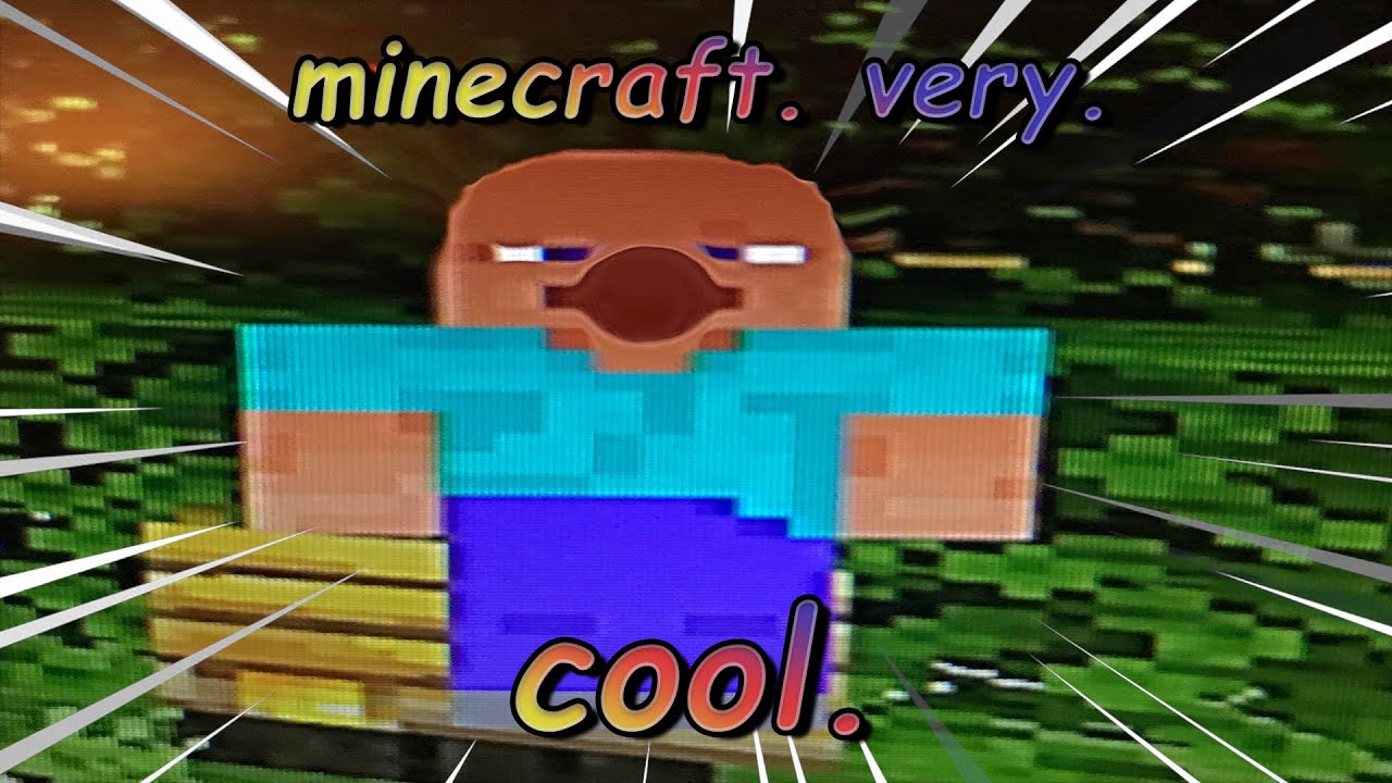 minecraft very epic - YouTube