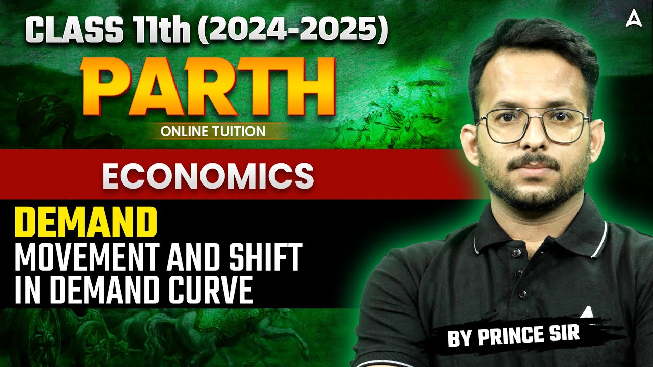 Class 11 Economics | Economics Demand Class 11 | Movement and Shift in ...