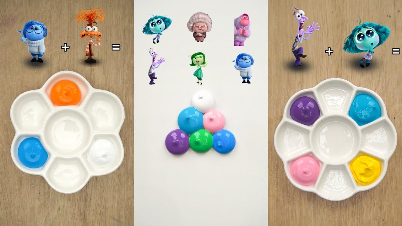 23 Best of Satisfying Color mixing | ASMR | Color | ASMR ColorMixing ...