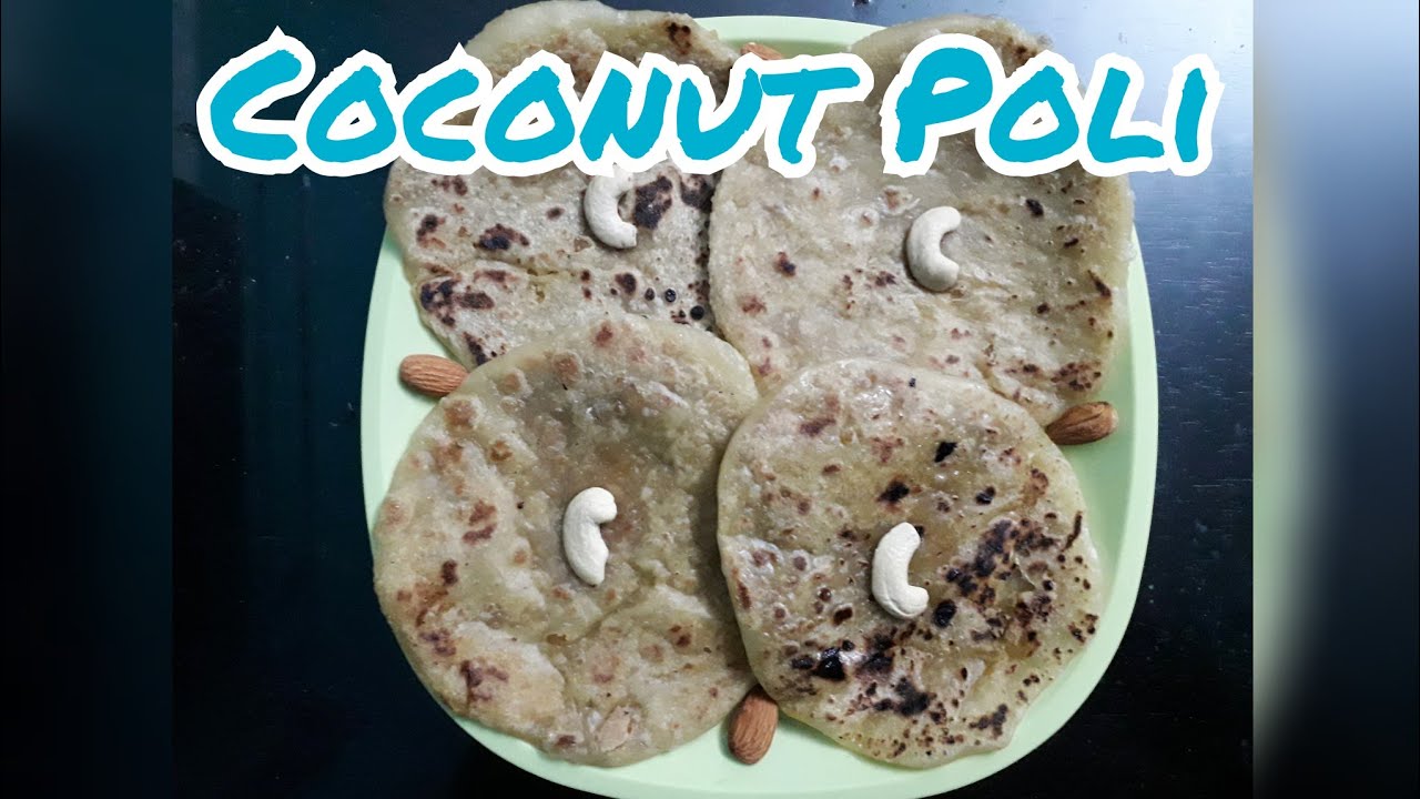 Coconut Poli South India Traditional Special Sweet | Obbattu Recipe ...