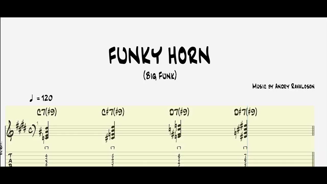FUNKY HORN(Big Funk) - YouTube
