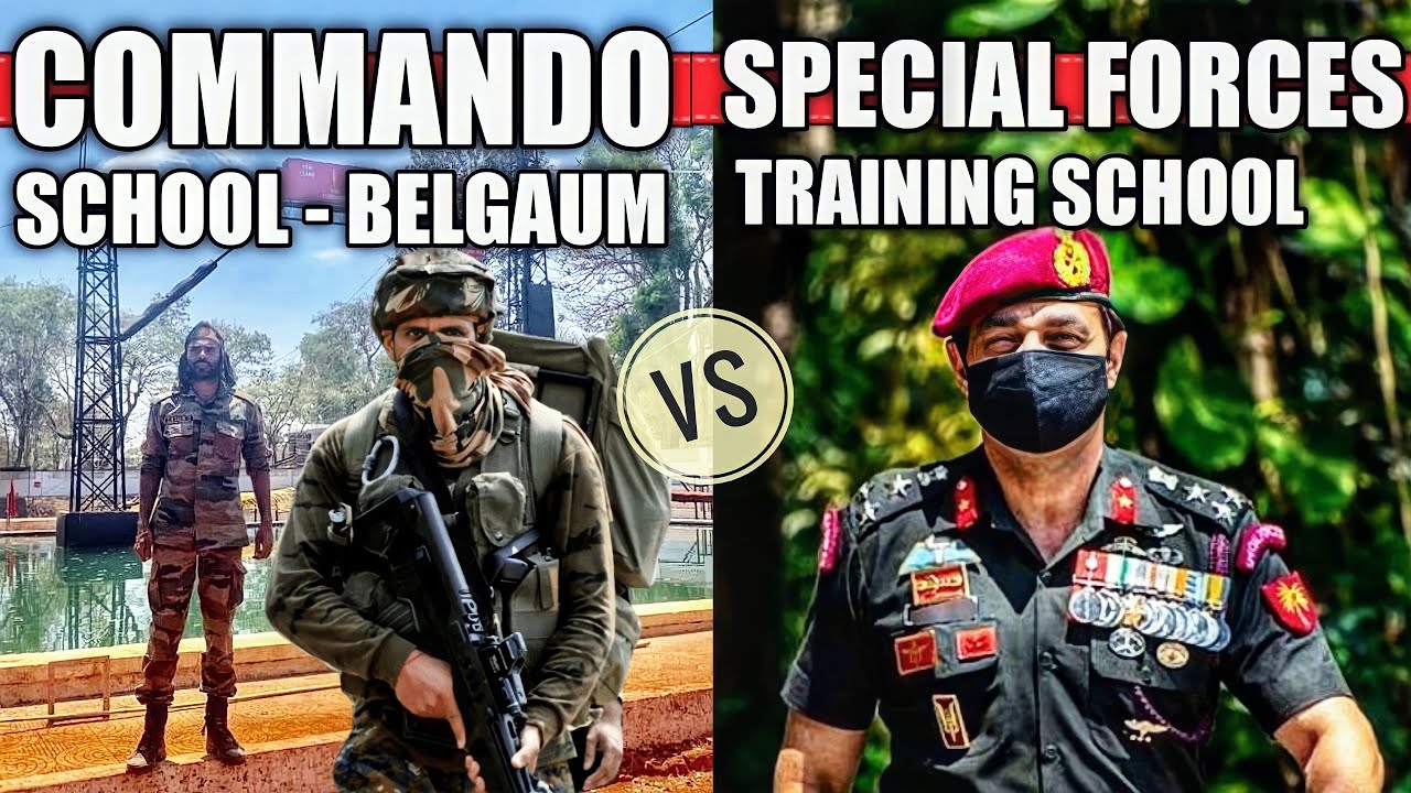 Special Forces Training School (Nahan) vs Commando School (Belgaum ...