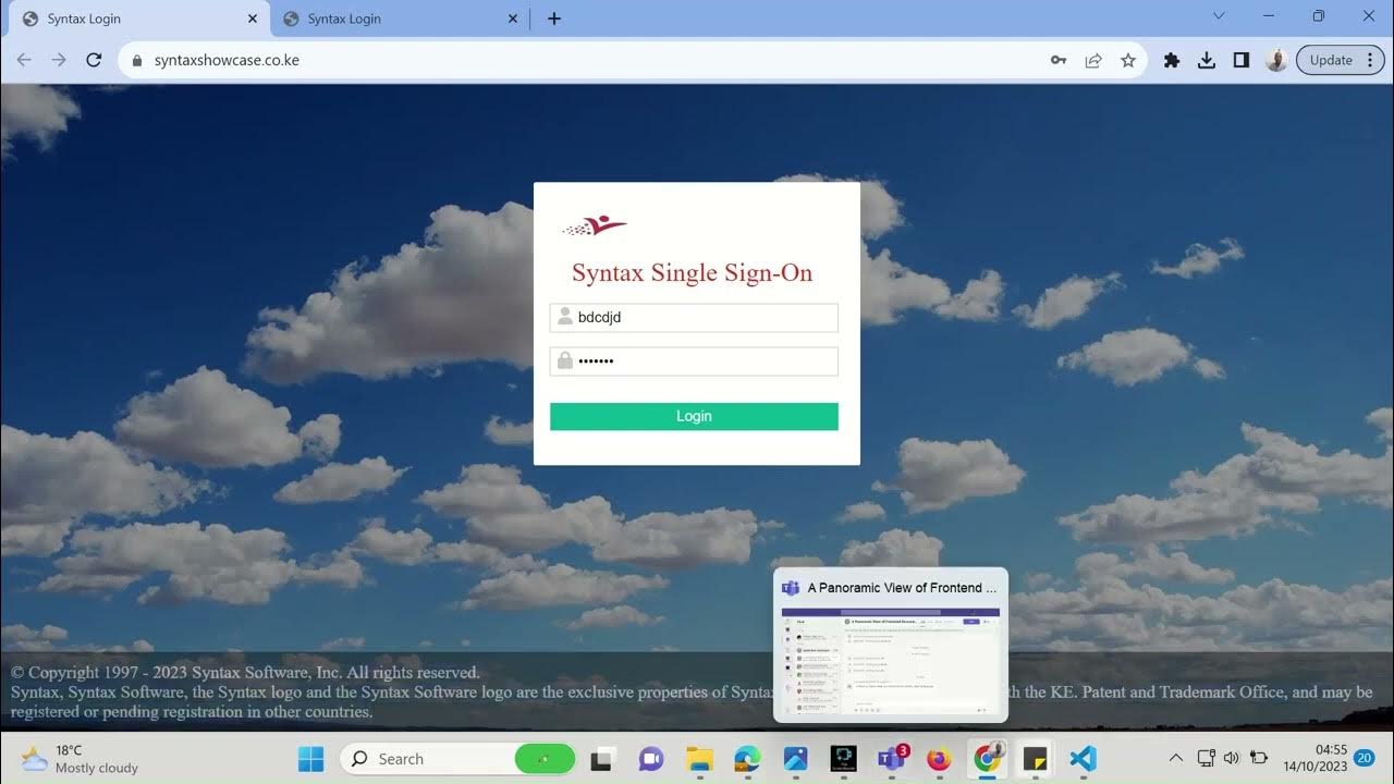 Simple Login Form in HTML CSS JAVACRIPT - YouTube