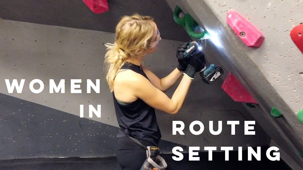 WCS EXPLORES: Women in route setting - Jess - YouTube