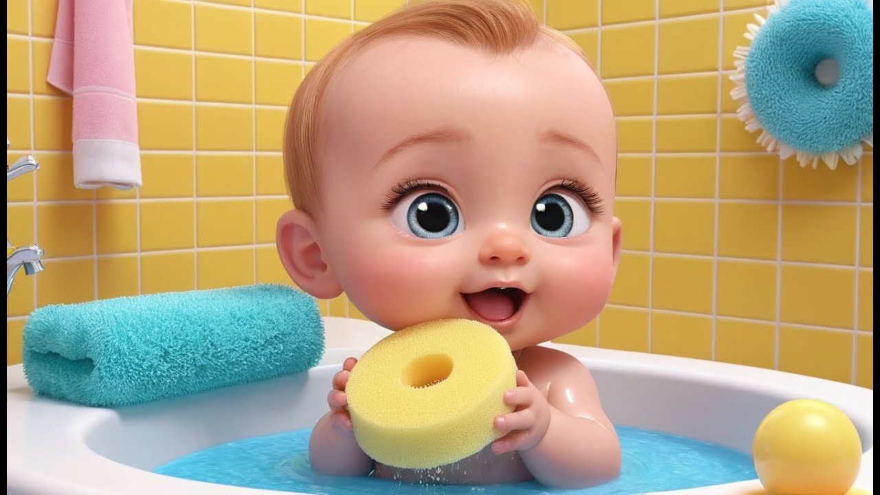 Bath Time Song | Fun Learning Song for Kids | Nursery Rhymes & Kids ...