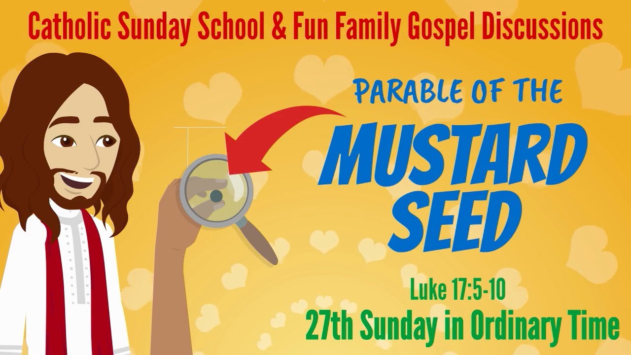 ️ Sunday School Lesson from the Catholic Sunday Mass Gospel Reading ...