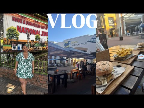 VLOGTOBER : spend a few days with | Pretoria Zoo | Lunch at Roco Mamas ...
