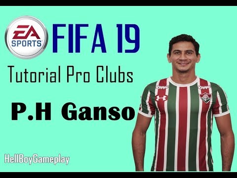 Fifa 19 | Tutorial face Paulo Henrique Ganso - Fluminense | Pro clubs ...