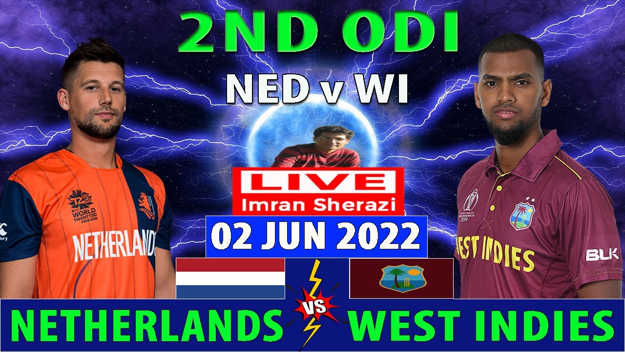 NED vs WI | Netherlands vs West Indies | 2nd ODI Match | Live Scorecard ...