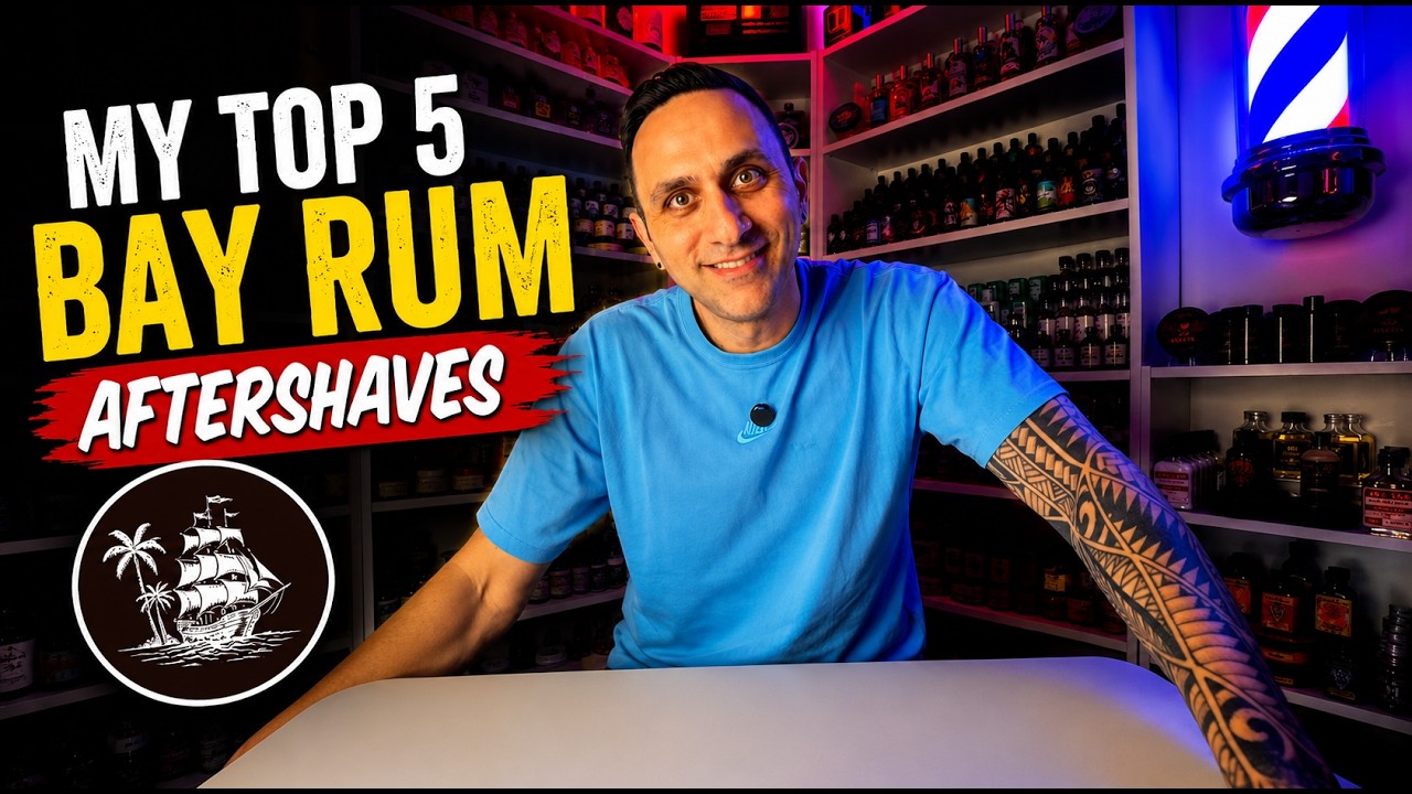My Top 5 Bay Rum Aftershaves - YouTube