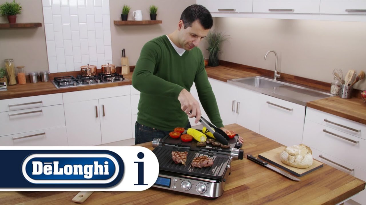 How to use the open grill position on your De'Longhi MultiGrill ...
