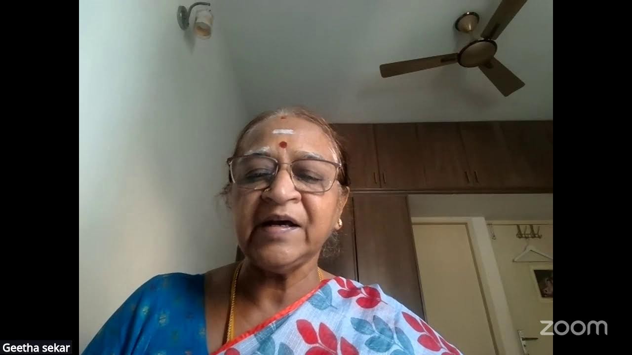 Shrimad Bhagavad Gita | Chapter 4 - 6 | Smt.Geetha sekar | 2025 - YouTube