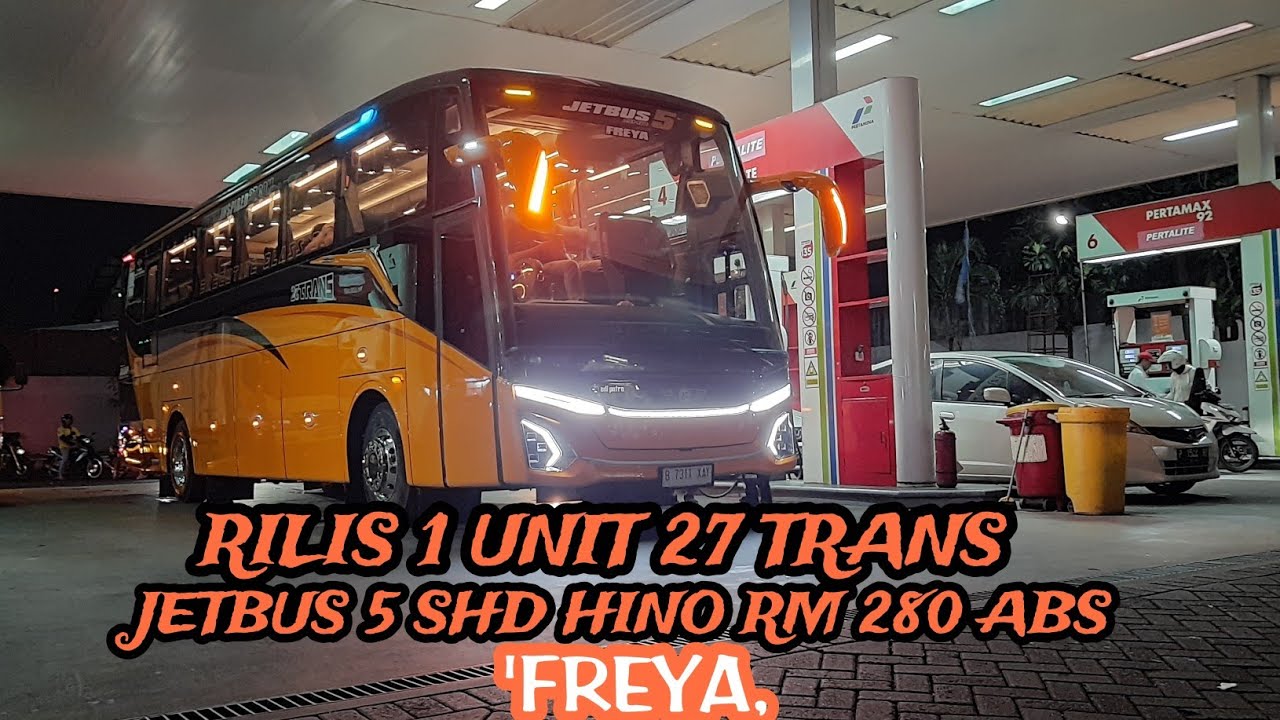 Rilis 27 TRANS jetbus 5 Single glass 1 unit nickname 'FREYA,JETBUS 5 ...