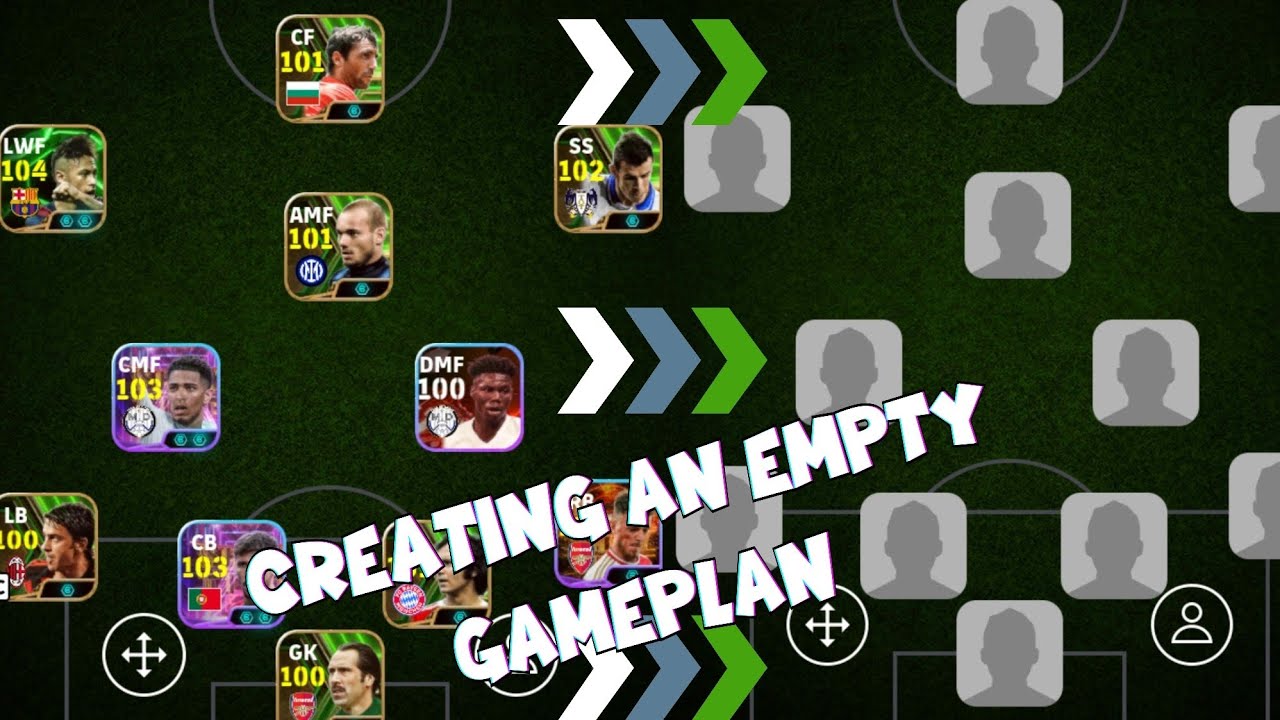 HOW TO CREATE A GAMEPLAN WITH NO PLAYERS - YouTube