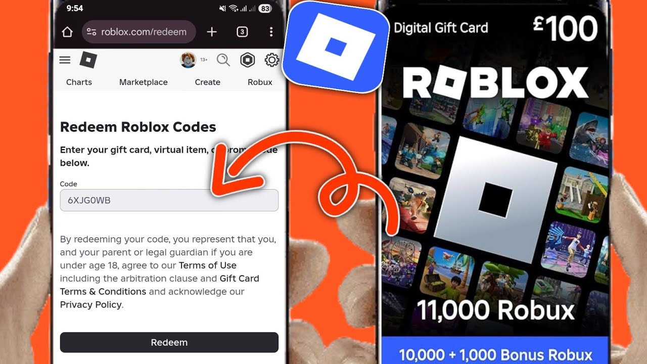 Jak zrealizować karty podarunkowe Roblox na telefonie (2025 ...