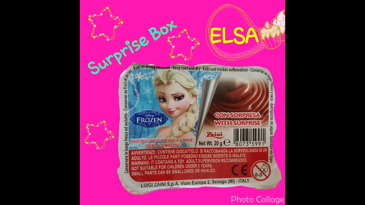 Surprise Box Elsa Frozen# เปิดขนมกล่องปริศนาเจ้าหญิงเอลซ่า - YouTube
