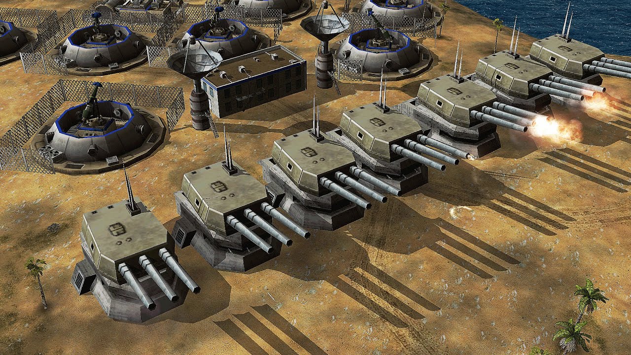 USA SUPREME + AURORA NUKE vs 7 CHINA BOSS - Command & Conquer Generals ...