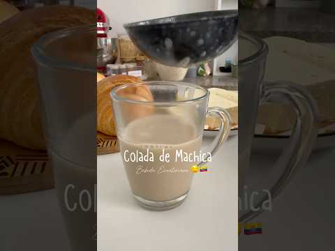 Colada de Machica una delicia Ecuatoriana #receta #shorts
