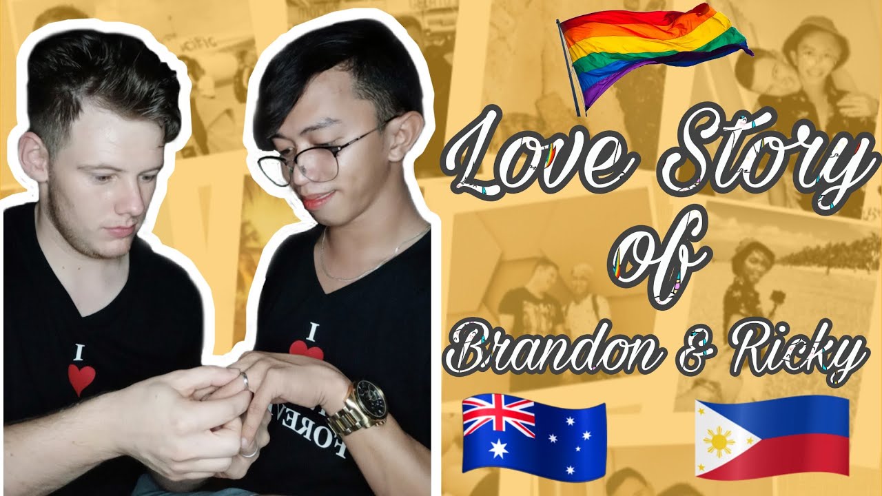 "LOVE STORY" of Brandon🇦🇺 and Ricky🇵🇭 (Bracky) 💖 - YouTube
