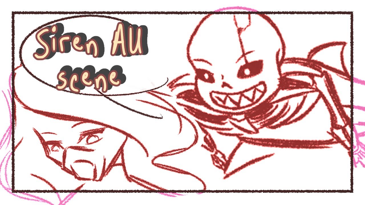 Timelapse and Animation of an Undertale Siren AU scene - YouTube