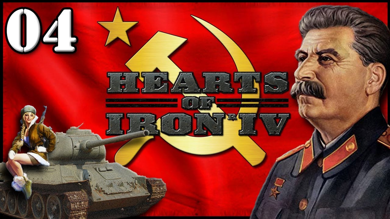 Let's Play Hearts of Iron 4 Soviet Union | HOI4 No Step Back Gameplay Episode 4 | First Conquest ...
