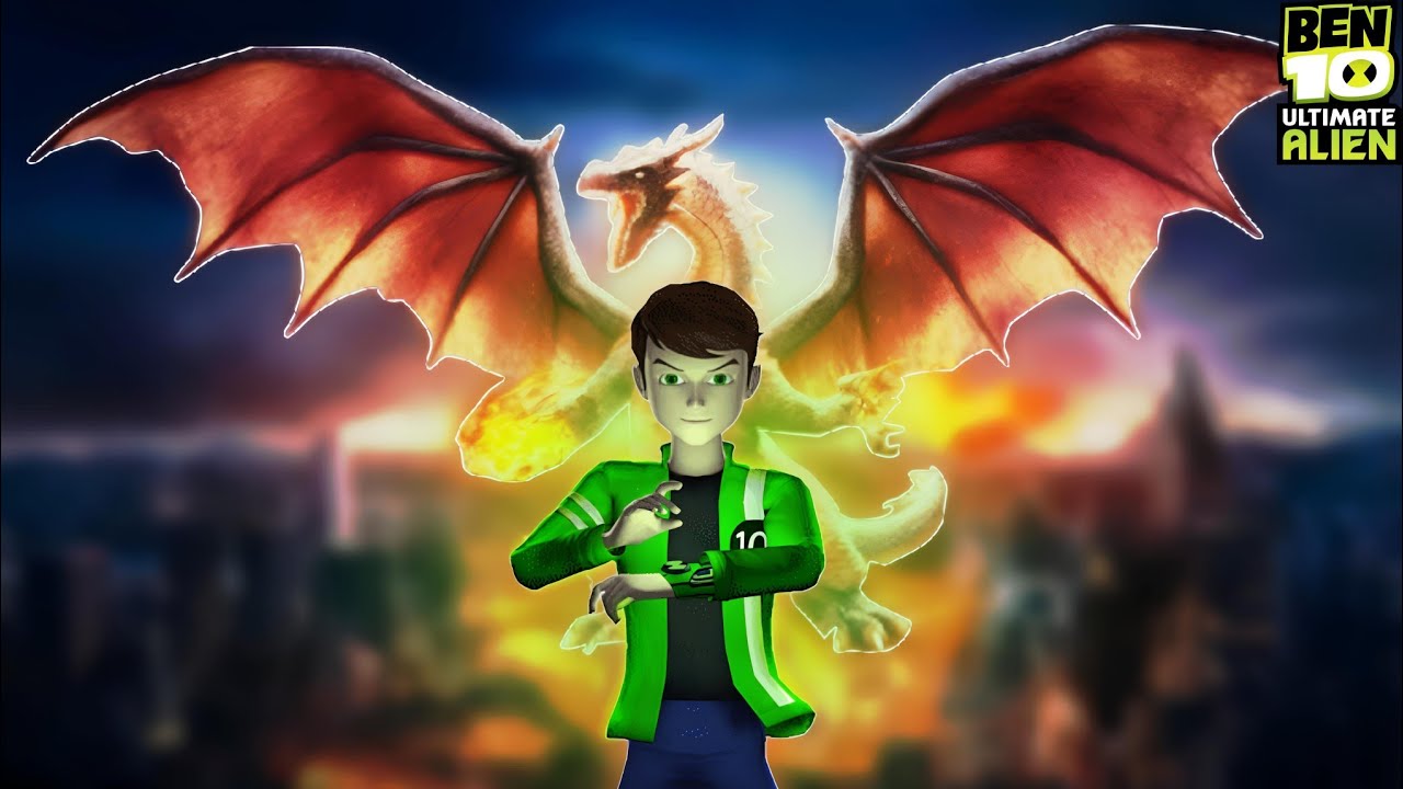 Ek dangerous Dragon ke paas pahuch gaye 😎. Ben 10 ultimate alien cosmic ...