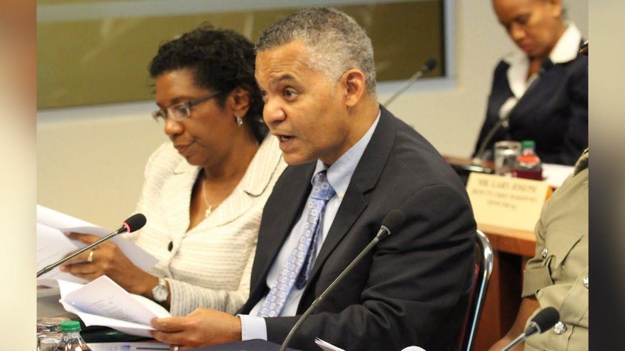 AG Armour Meets With Chief Parliamentary Counsel Ian Macintyre - YouTube