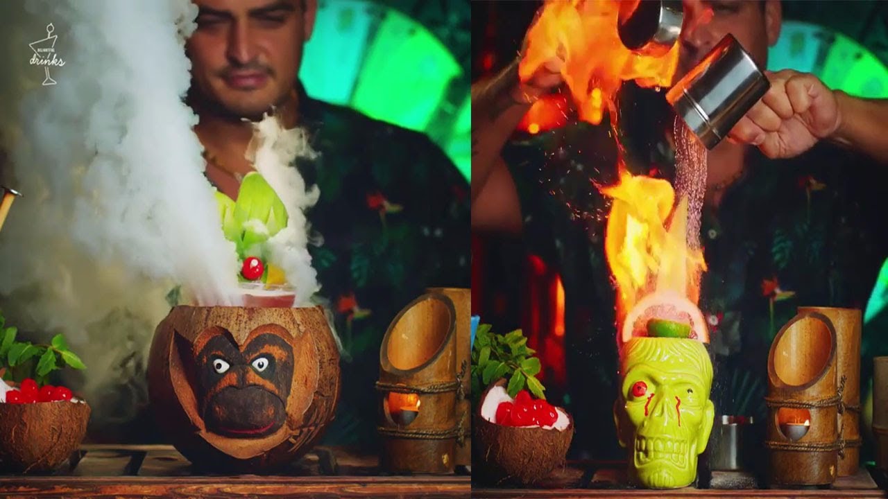 Cocktail Art Compilation | Top 5 Best Art of Making Cocktails 2017 ...