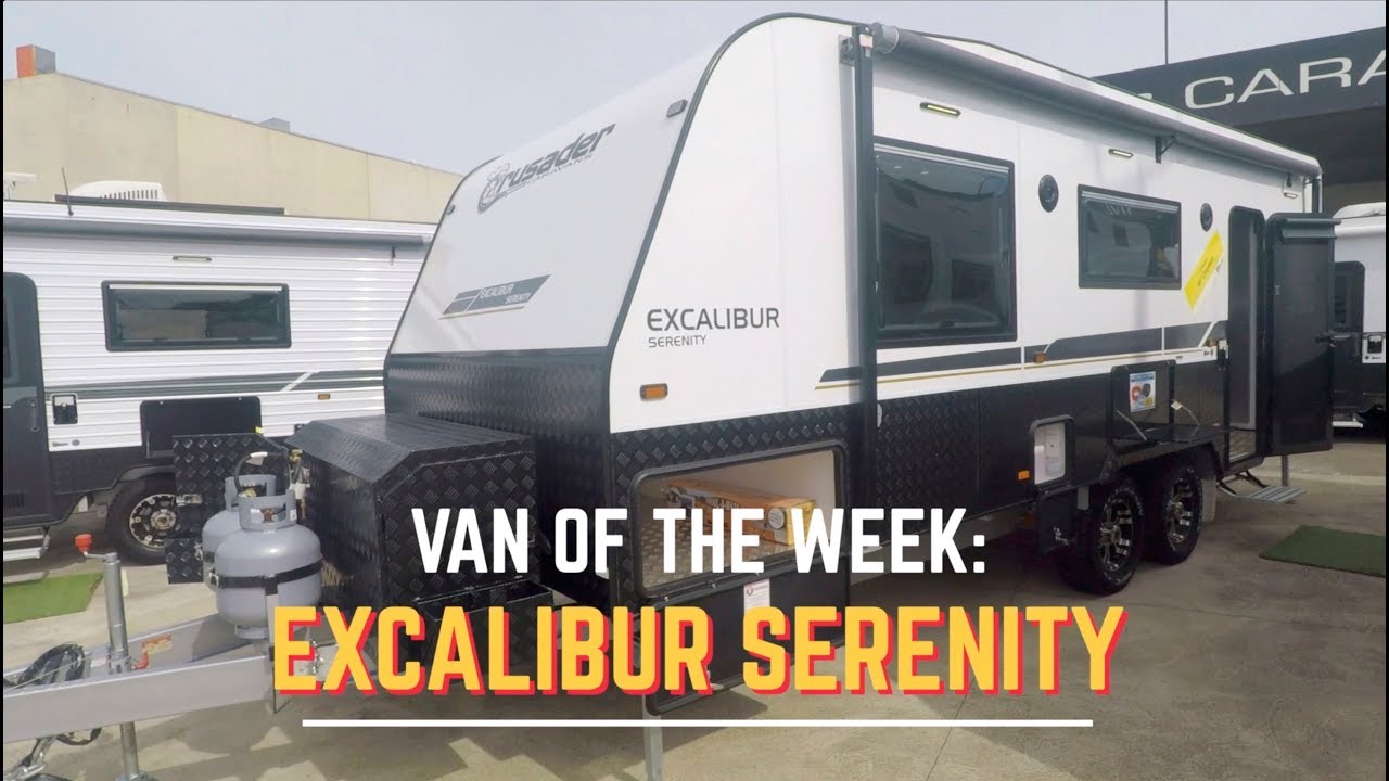 VAN OF THE WEEK: Crusader Caravans Excalibur Serenity - YouTube