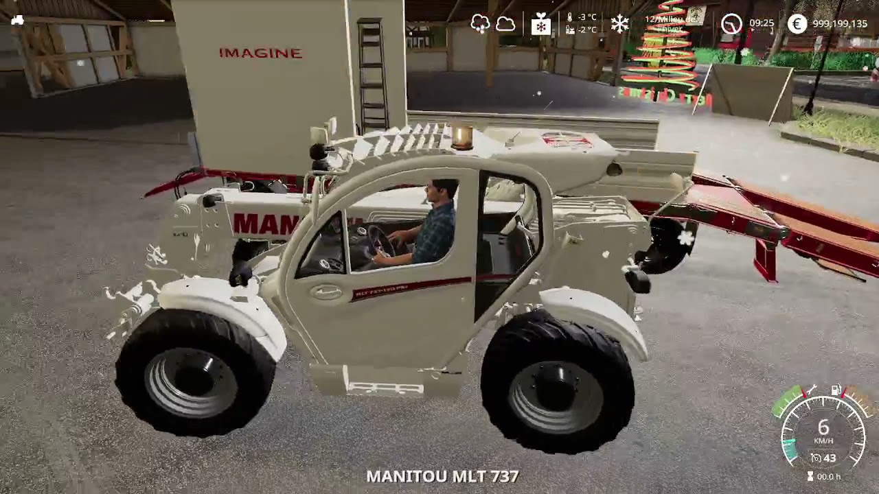 {Cirque FS19} Première partie du convoi du cirque imagine en hiver ...