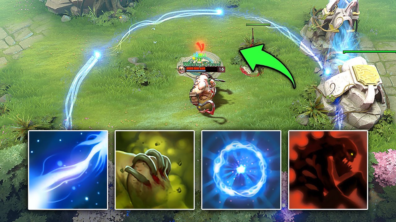 THE BEST AFK COMBO 112290 HEAL | Dota 2 Ability Draft - YouTube