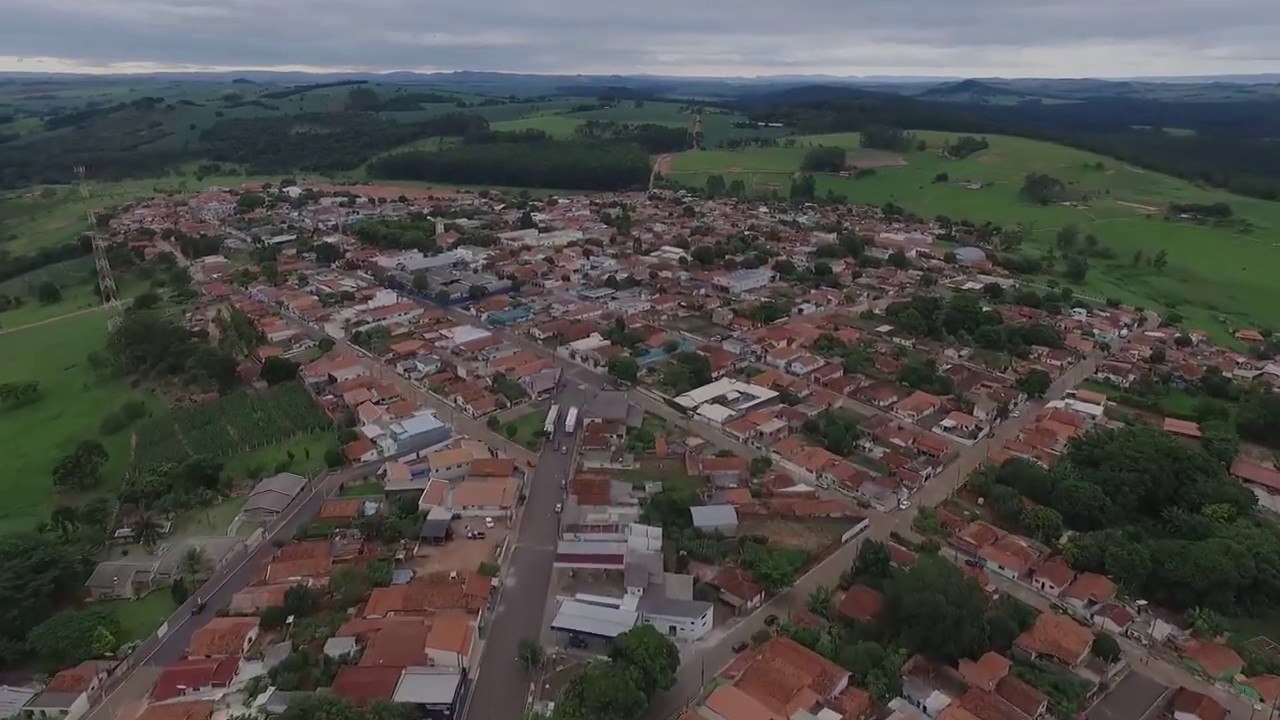 DRONE - VISTA AÉREA DE CORONEL MACEDO - SP - YouTube