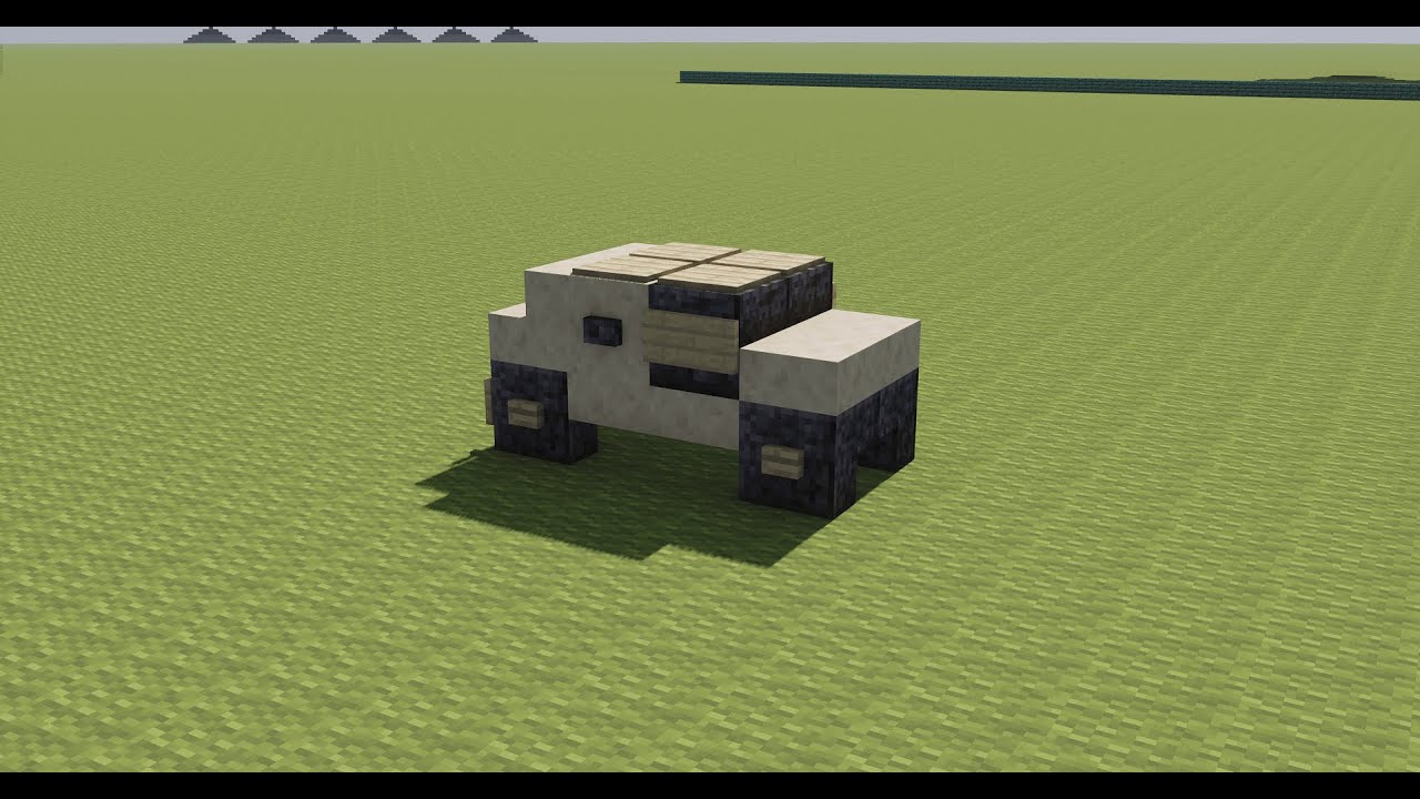 Minecraft Humvee tutorial (1:1) - YouTube