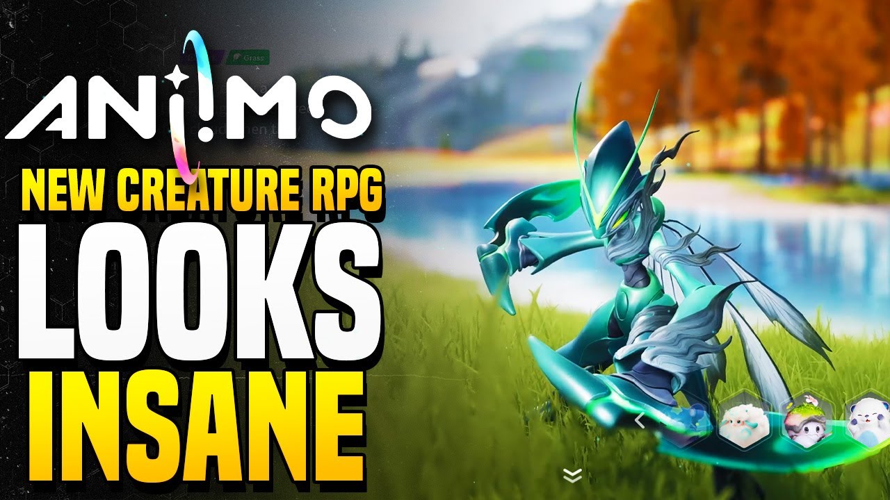 [Vertical] New Creature RPG Open World! ANIIMO First Look - YouTube