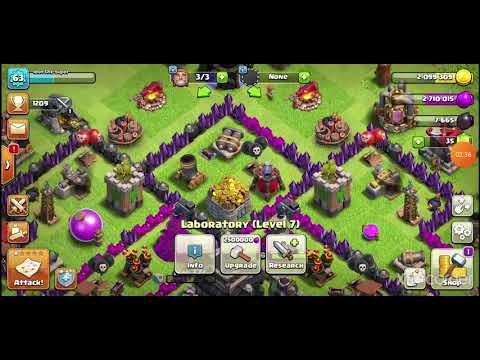 cLash of clans bh 6 🥰🥰🥰 - YouTube
