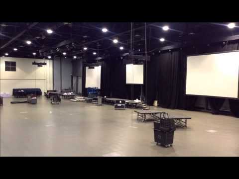 Conference Plenary Set-up - Time-Lapse - YouTube