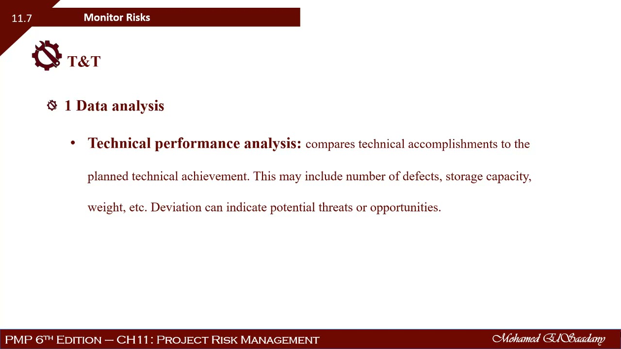 11.7 Monitor Risks - YouTube